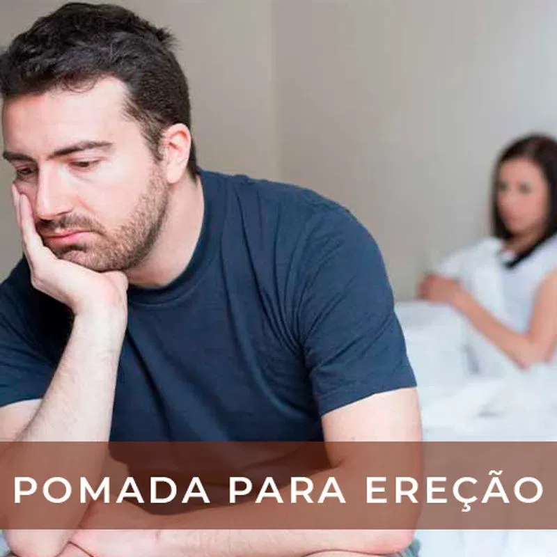 Pomada Para Ereção Com Tadalafila E Sildenafila 10g